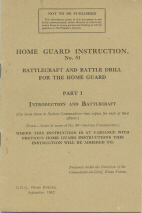 Home Guard Manuals & Paperwork